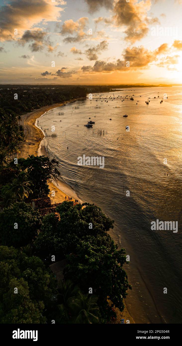 Tropical Paradise Beach Marau Barra Grande Village Mutá Bahia Nature ...