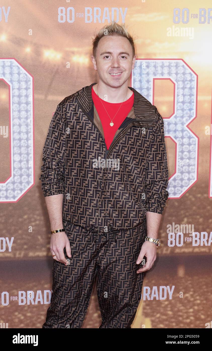 John Galea attending the gala screening of 80 for Brady, at the Ham ...