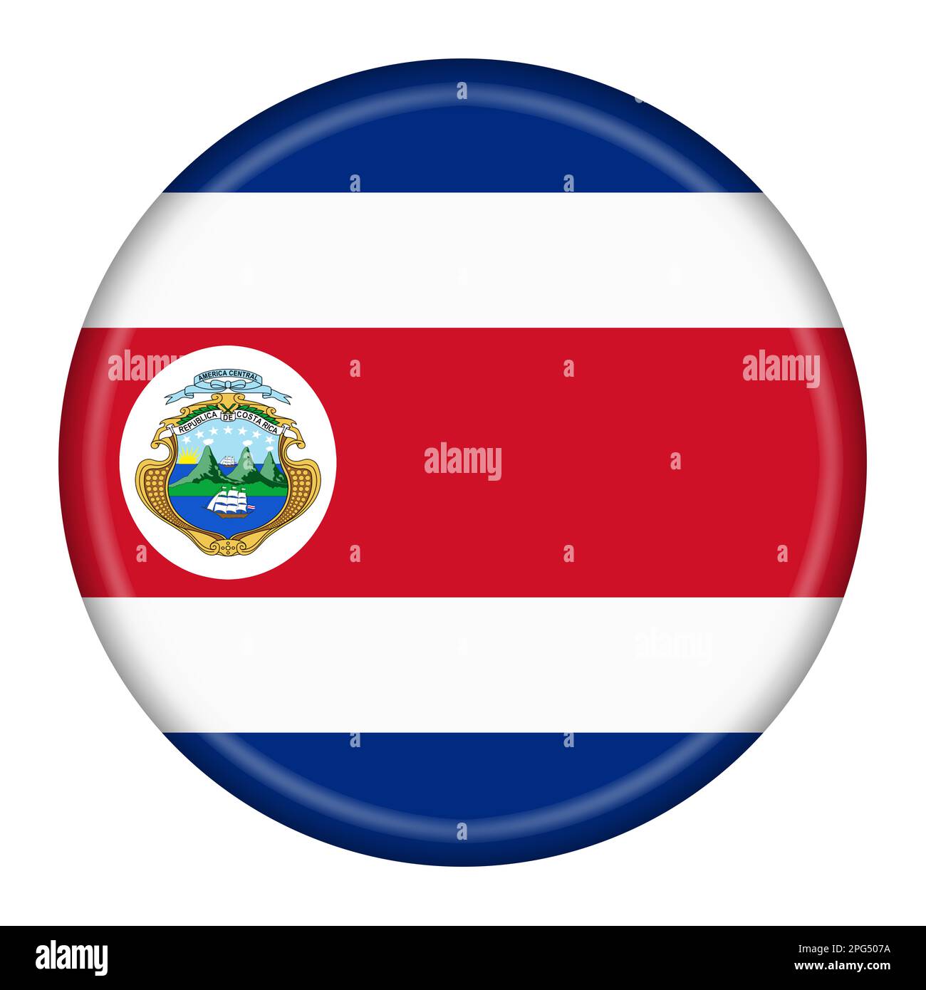 Costa rica 3d map Cut Out Stock Images & Pictures - Alamy