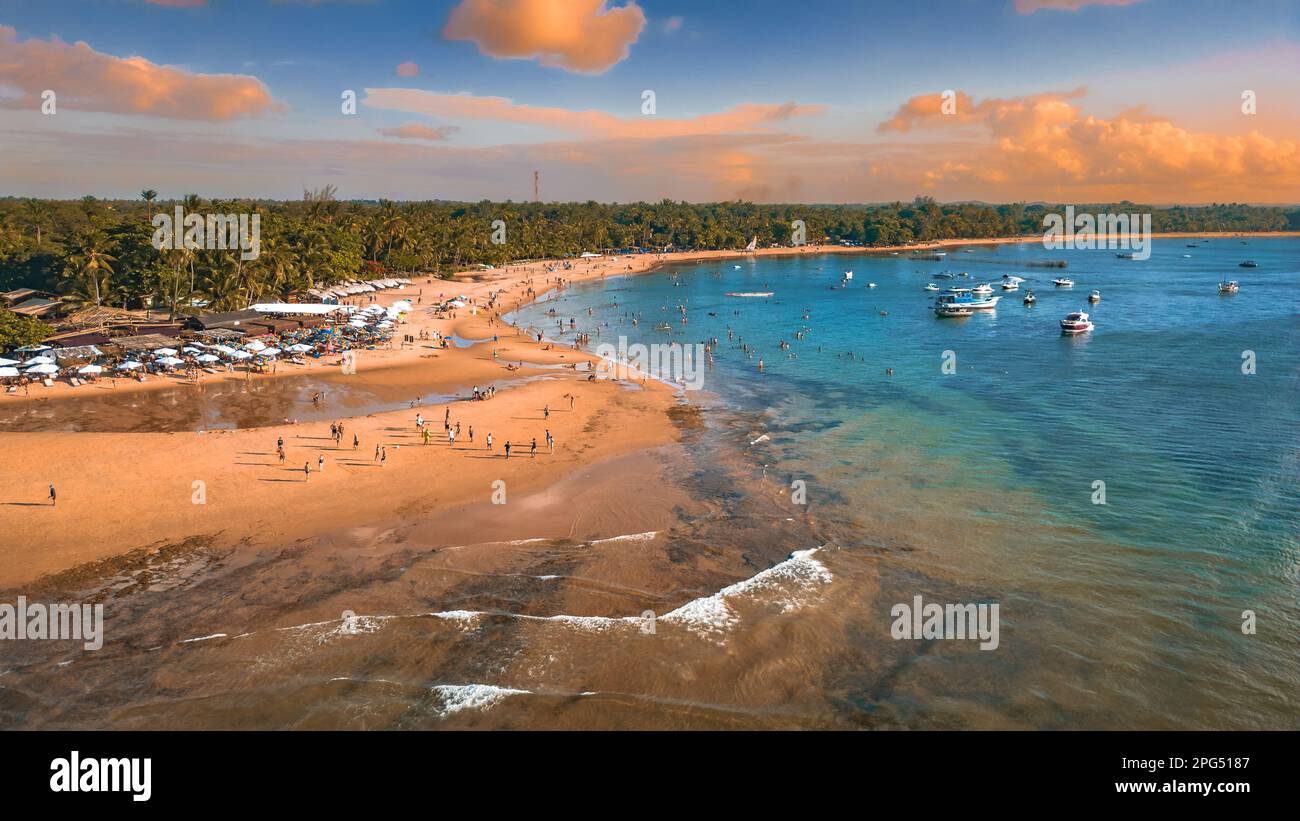 Tropical Paradise Beach Marau Barra Grande Village Mutá Bahia Nature ...