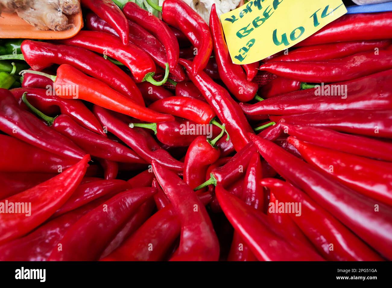 Cayenne pepper chili long hi-res stock photography and images - Alamy