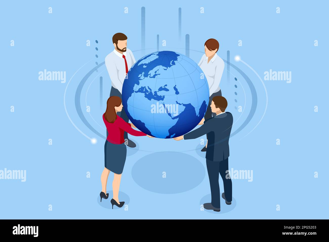 Diverse workspace Stock Vector Images - Alamy