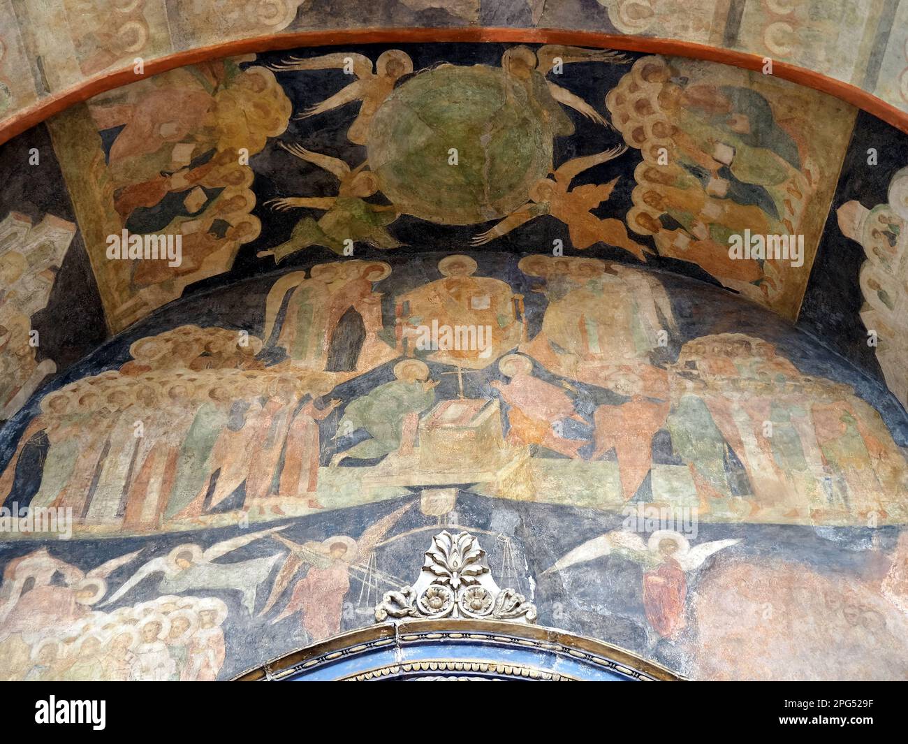 Cathedral of the Archangel, Arkhangel'skiy sobor, Kremlin, Moskovskiy ...