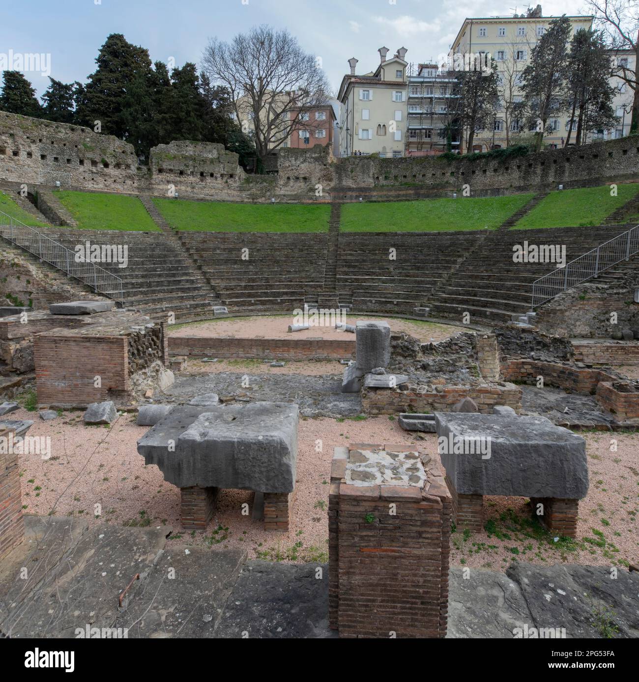 Roman theatre excavation museum hi-res stock photography and images - Alamy