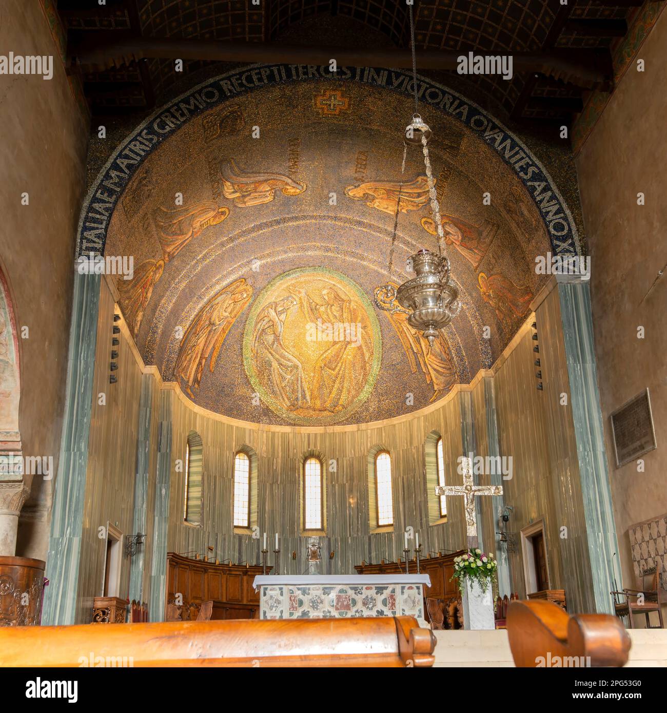 Ruins at trieste cathedral hi-res stock photography and images - Alamy
