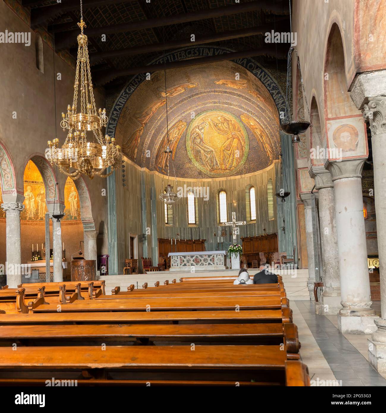 Ruins at trieste cathedral hi-res stock photography and images - Alamy