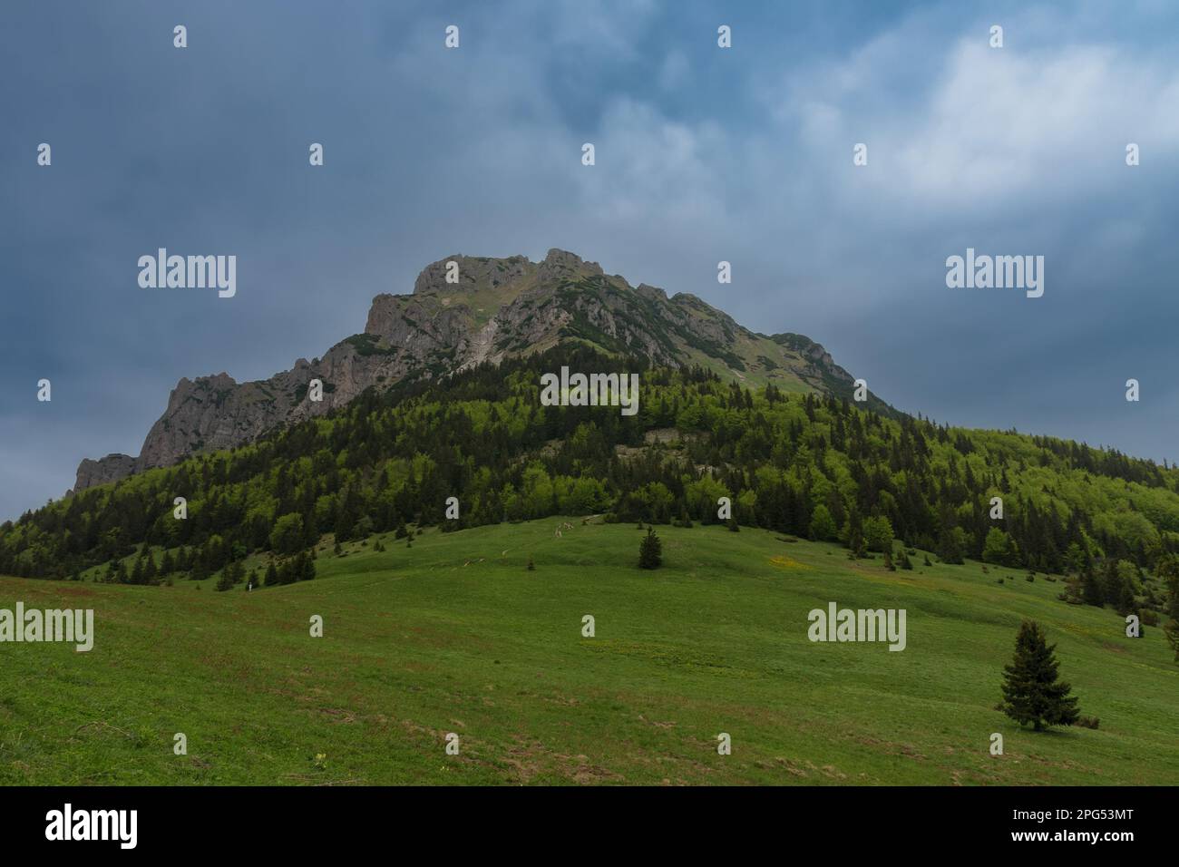 Velky Rozsutec, mountain in National Park Mala Fatra, Slovakia, spring ...