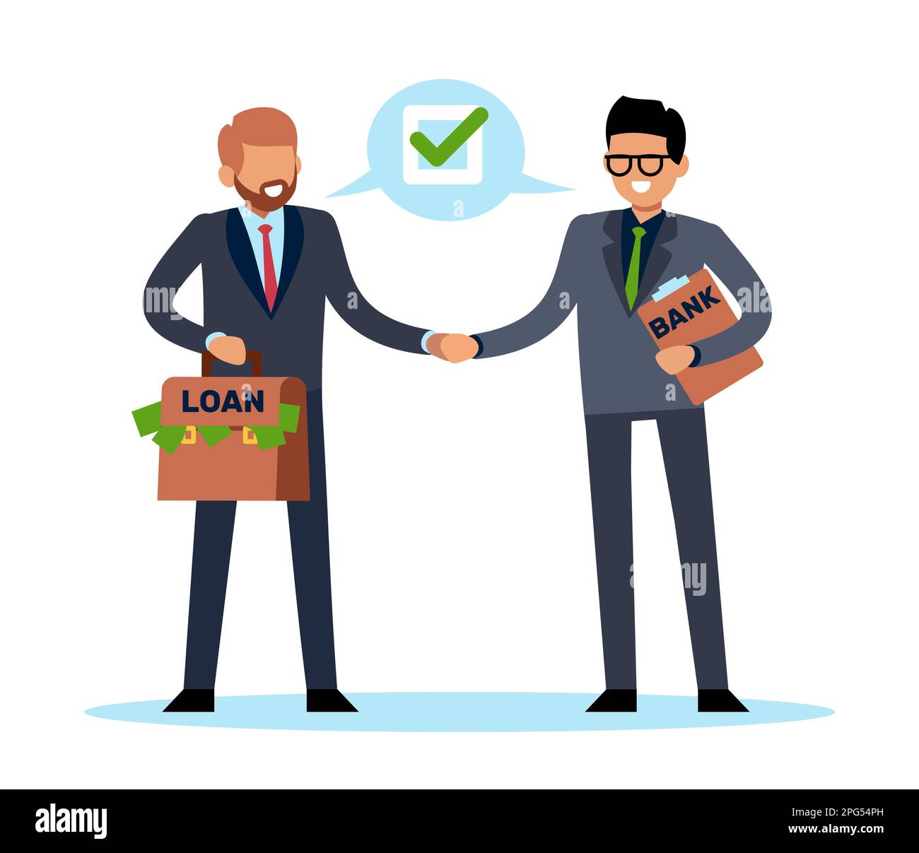 Corruption cartoon hi-res stock photography and images - Alamy