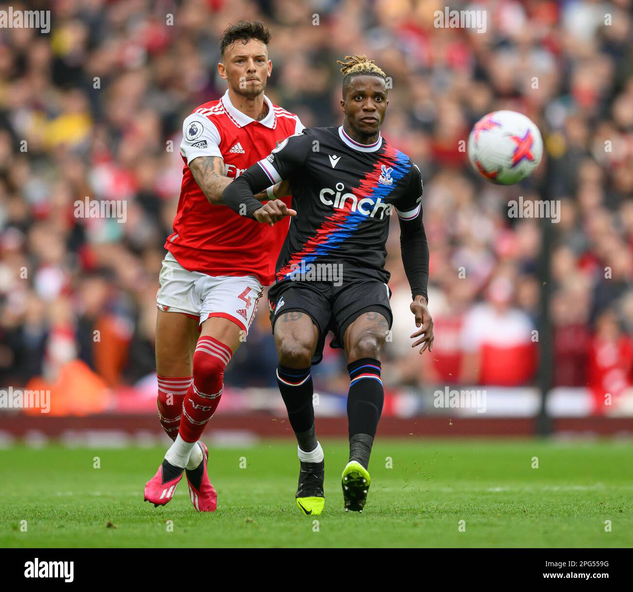 London, UK. 19th Mar, 2023. 19 Mar 2023 - Arsenal v Crystal Palace ...