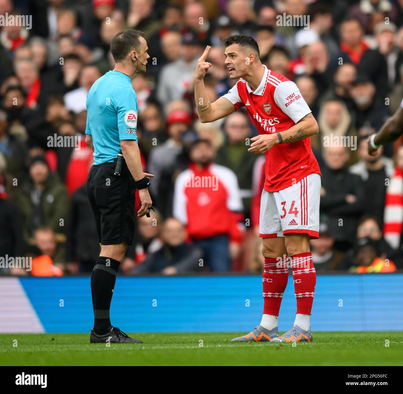 London, UK. 19th Mar, 2023. 19 Mar 2023 - Arsenal v Crystal Palace ...