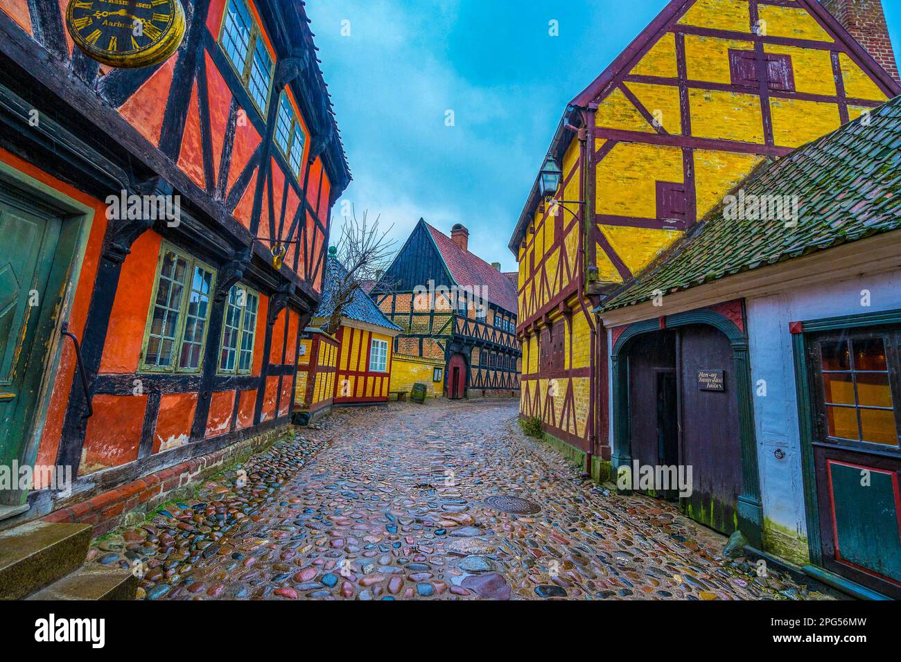 Den gamle by, old town of Aarhus Denmark Stock Photo - Alamy