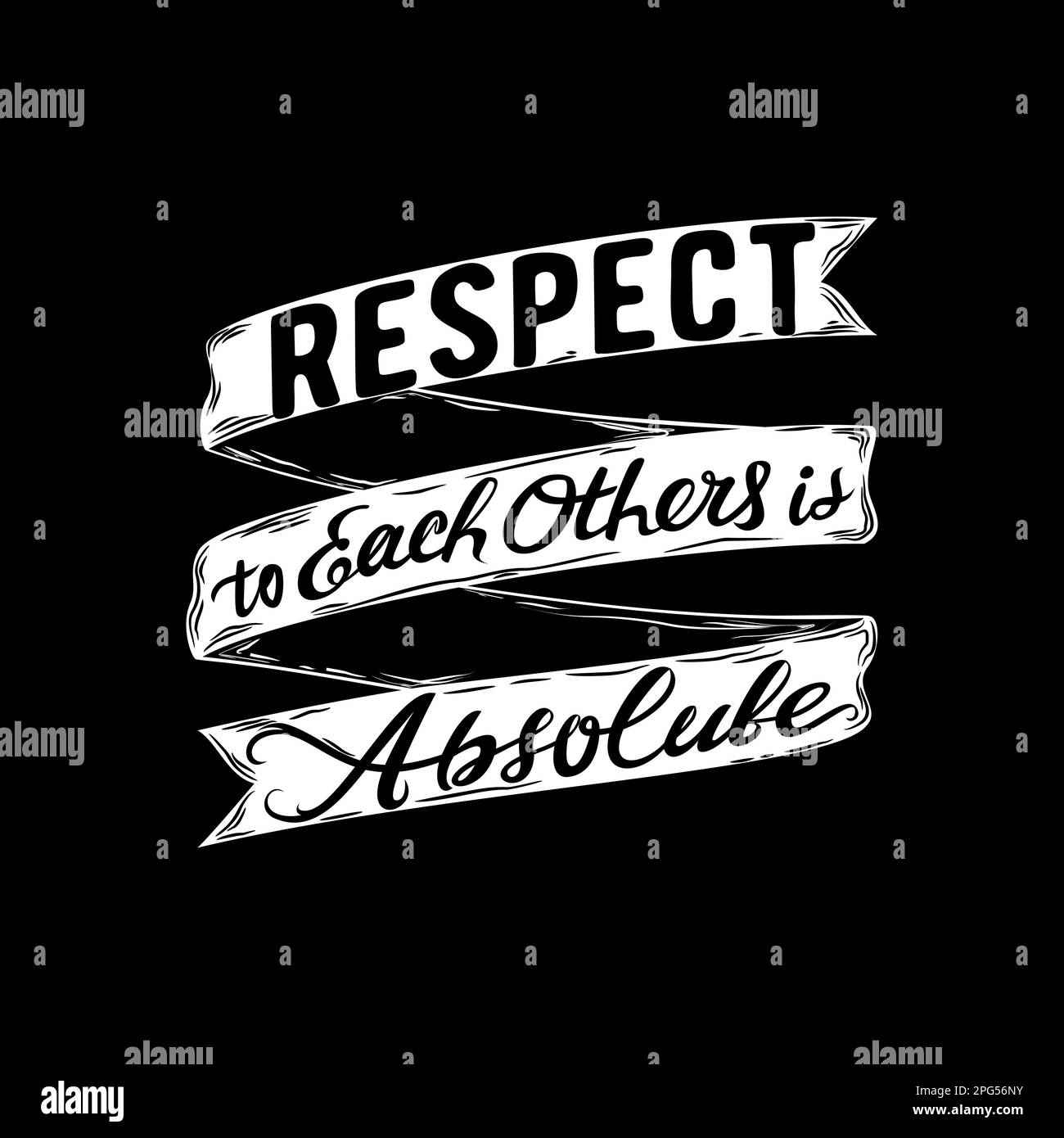Respect others Stock Vector Images - Alamy