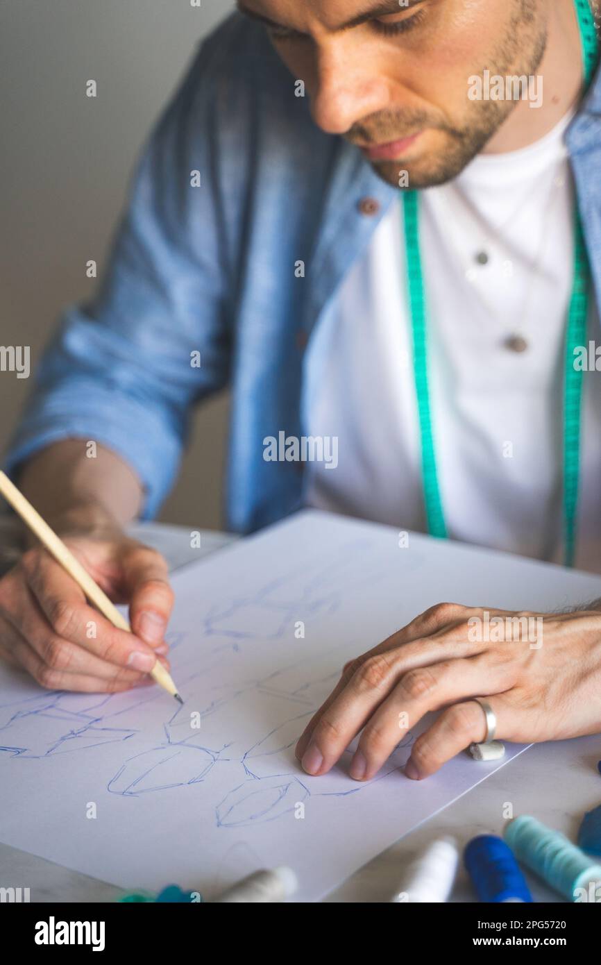 Young designer working new project hi-res stock photography and images ...