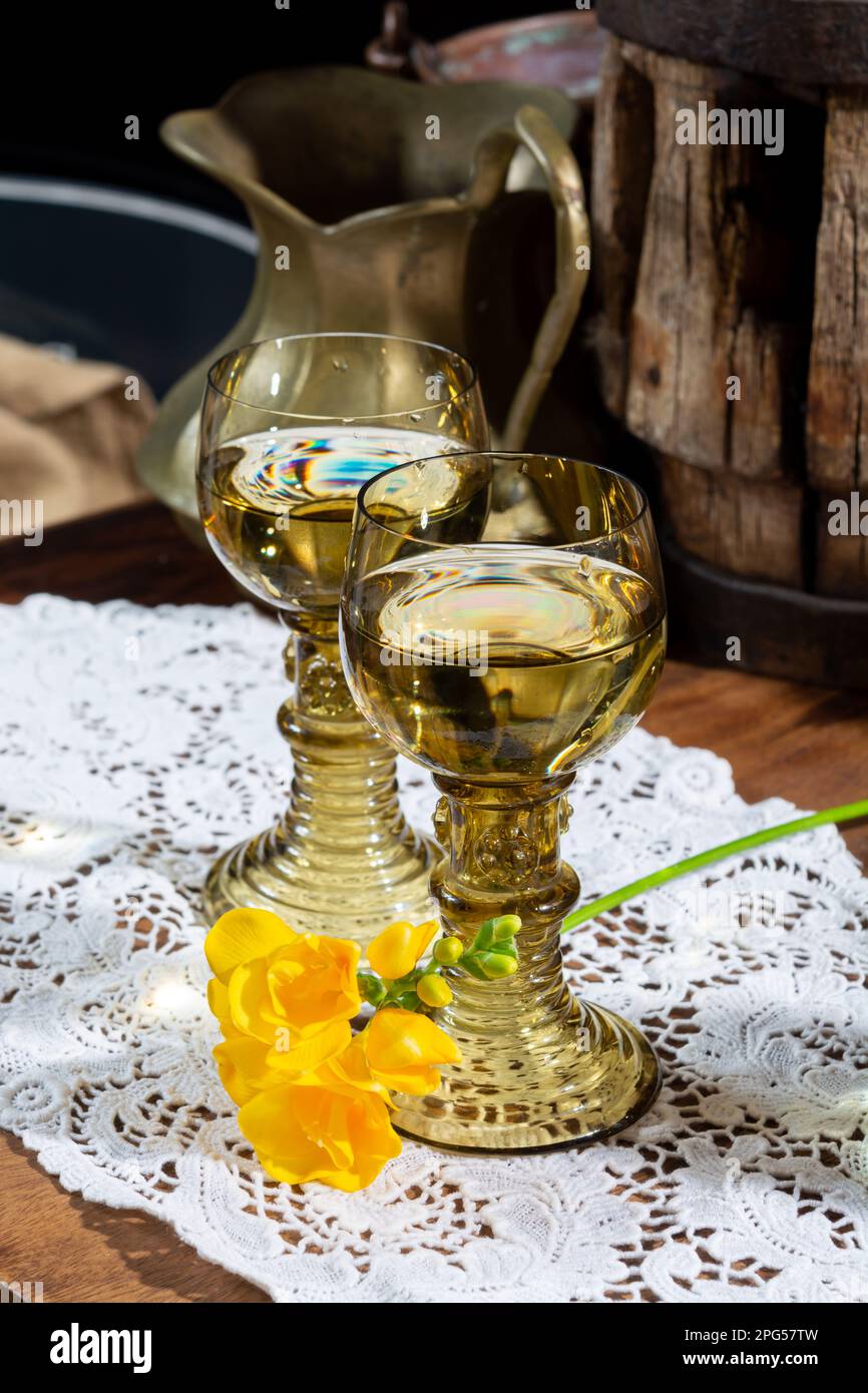 Roemer wineglass hi-res stock photography and images - Alamy