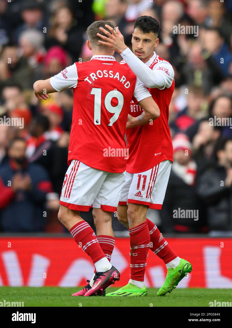 London, UK. 19th Mar, 2023. 19 Mar 2023 - Arsenal v Crystal Palace ...