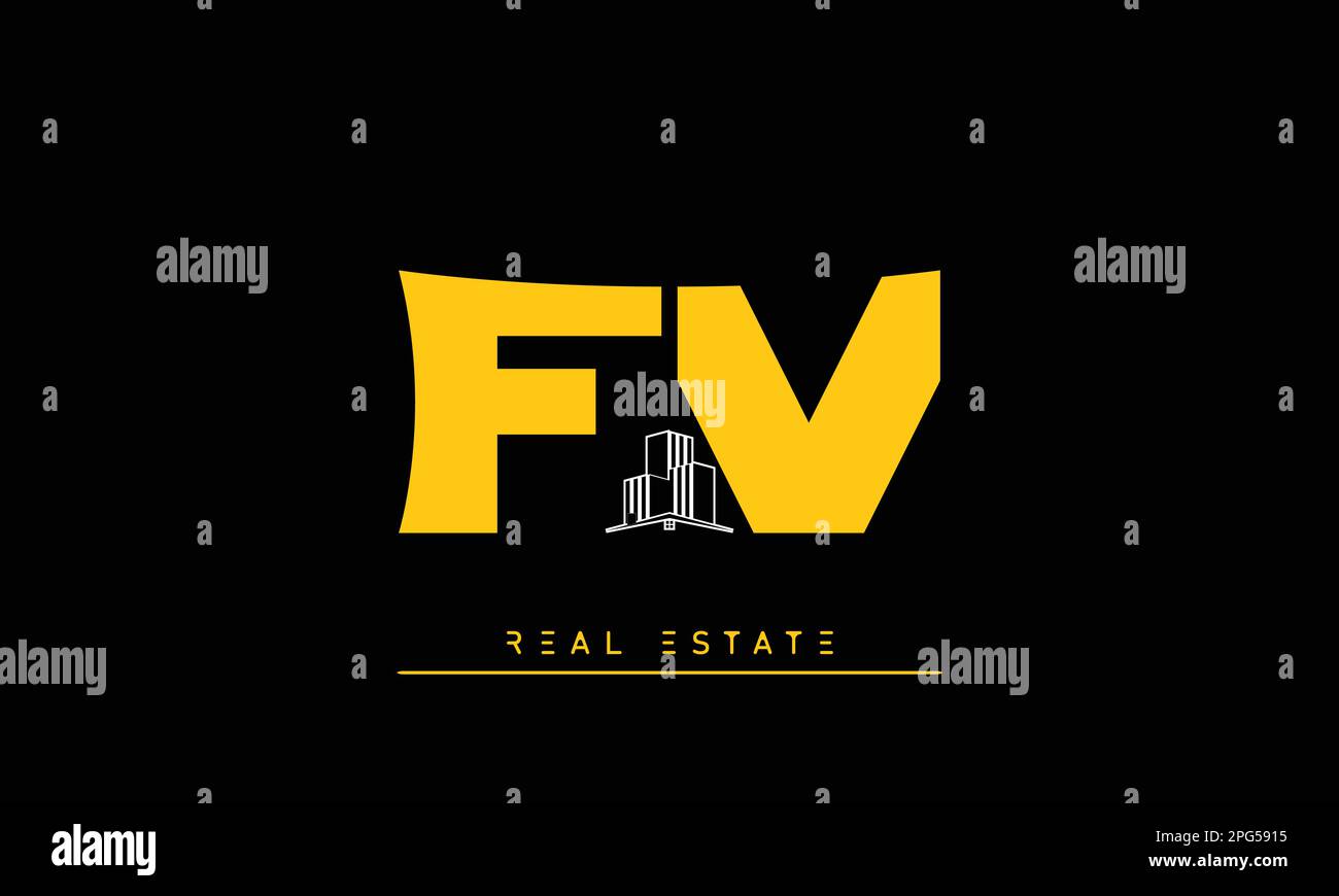 Fv real estate symbol hi-res stock photography and images - Alamy