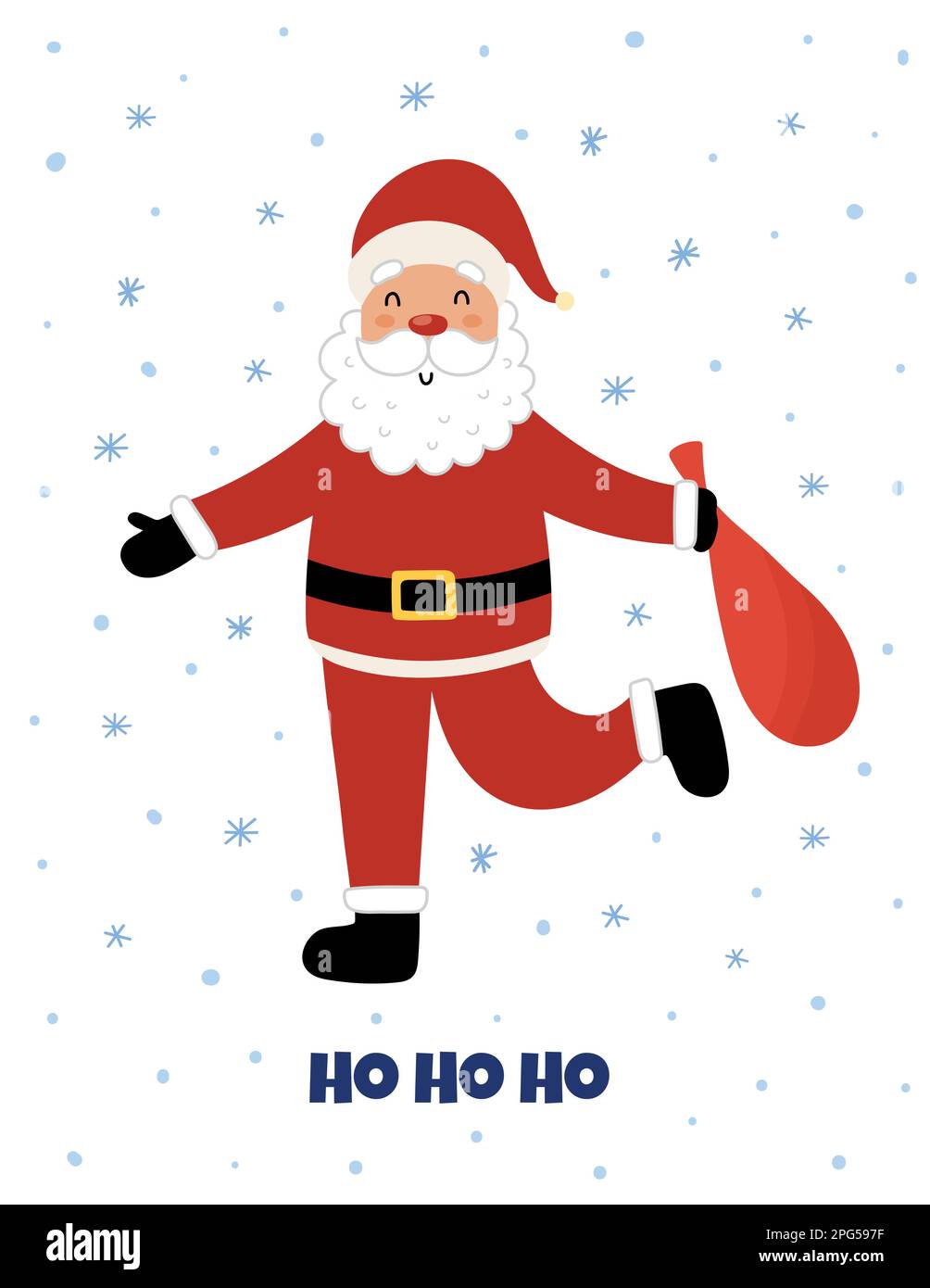 Printable santa claus face hi-res stock photography and images - Alamy