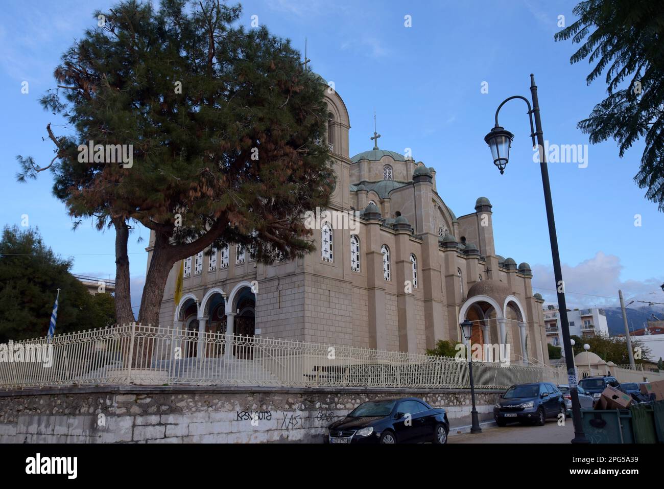 Pantokrator Church, a Greek Orthodox church in Patras, Greece Stock ...