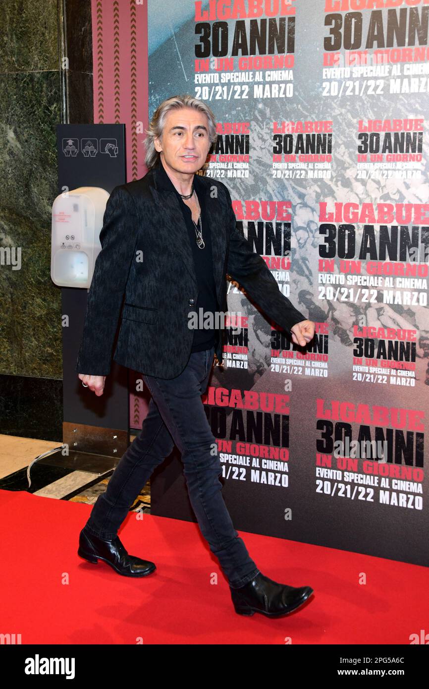 Milan, Italy. 20th Mar, 2023. Milan, Film Preview - 30 Years In One Day ...