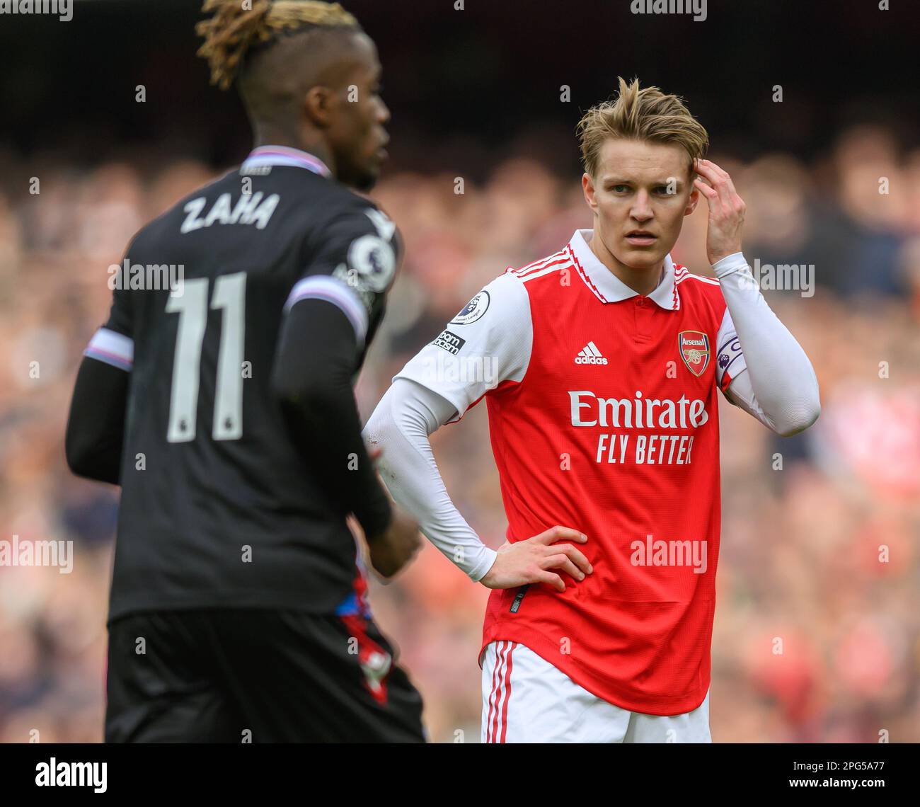 London, UK. 19th Mar, 2023. 19 Mar 2023 - Arsenal v Crystal Palace ...