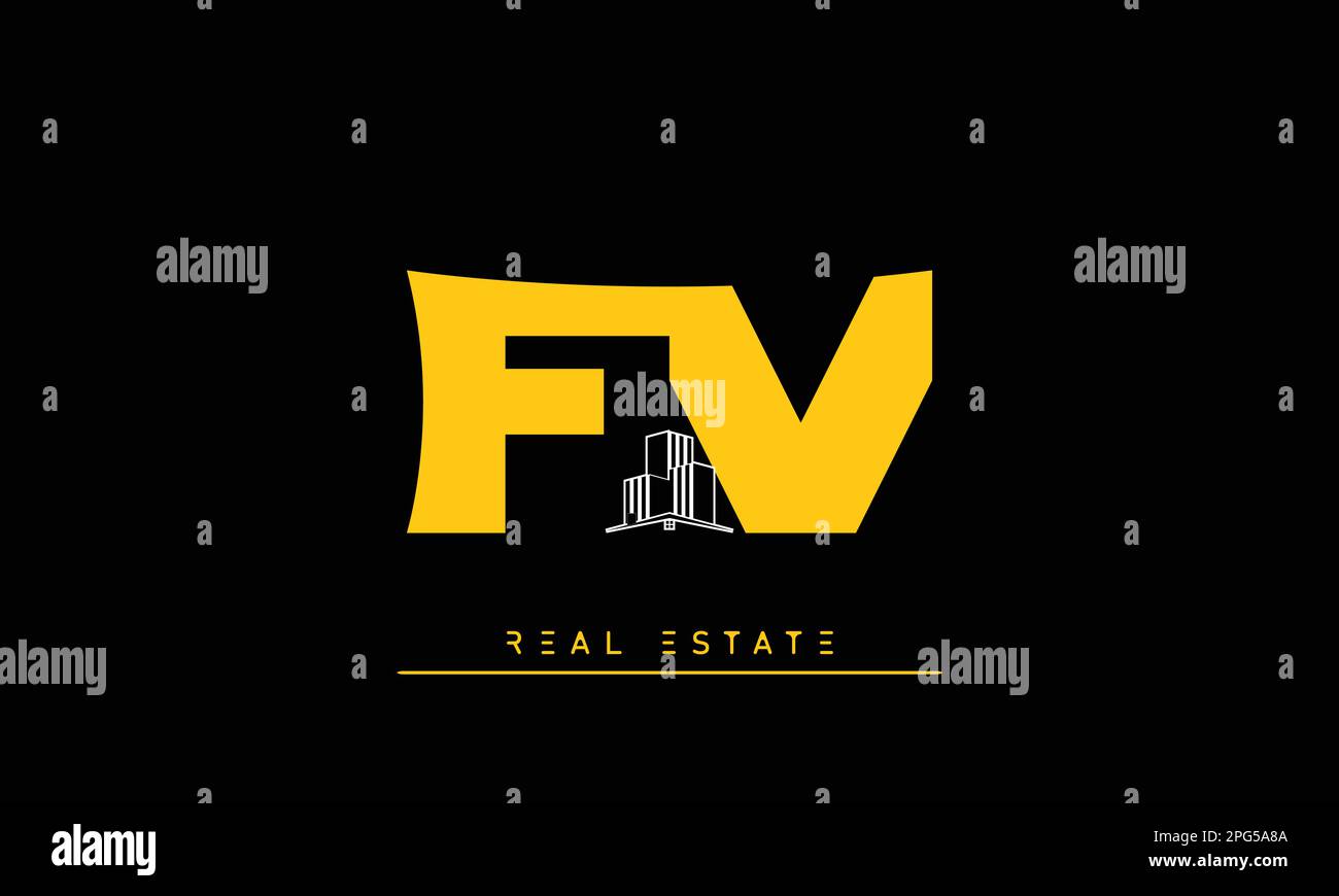 Fv real estate symbol hi-res stock photography and images - Alamy