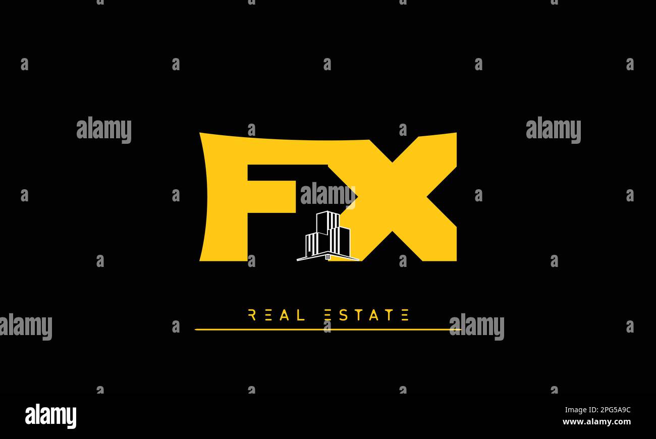 Fx real estate logo hi-res stock photography and images - Alamy