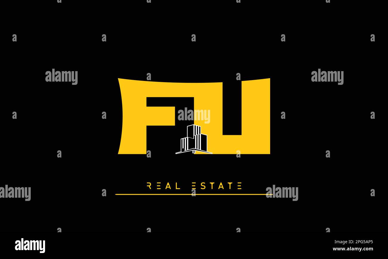 Fu real estate logo hi-res stock photography and images - Alamy