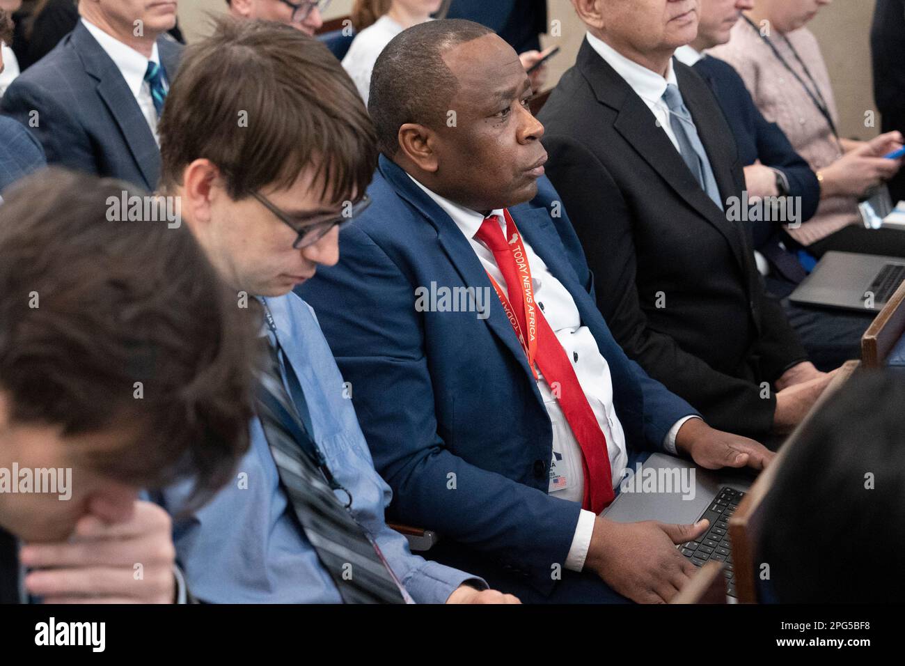 Washington, DC, on March 20, 2023. Simon Ateba, White House ...