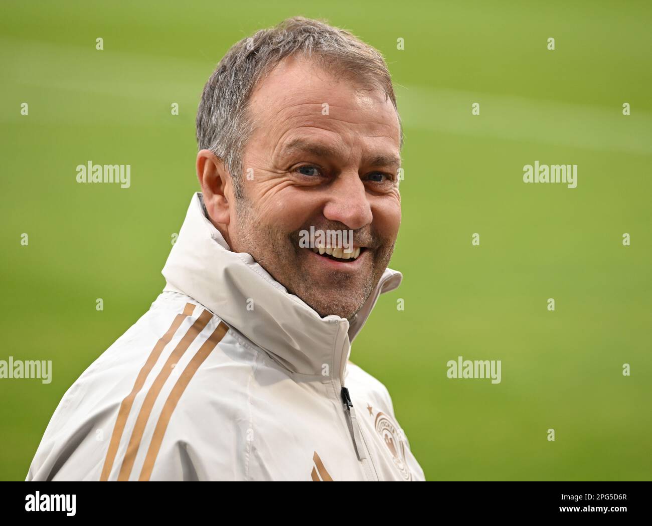 20 March 2023, Hesse, Frankfurt/Main: German national coach Hansi Flick ...