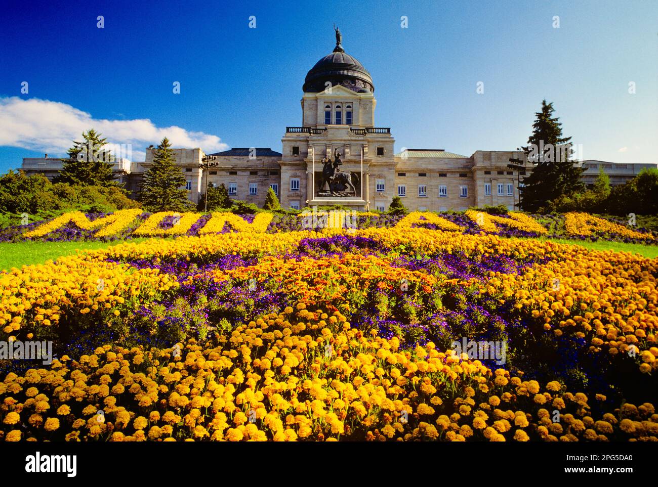1980s STATE CAPITOL HELENA MONTANA USA STATE NAME SPELLED OUT IN YELLOW ...