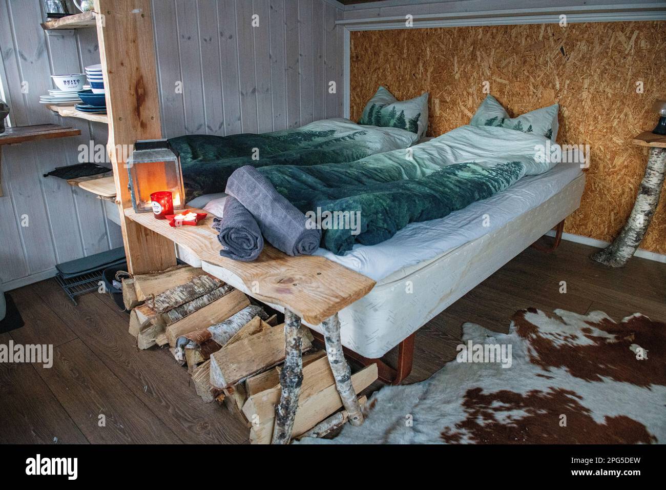 Norway cabin interior hi-res stock photography and images - Alamy