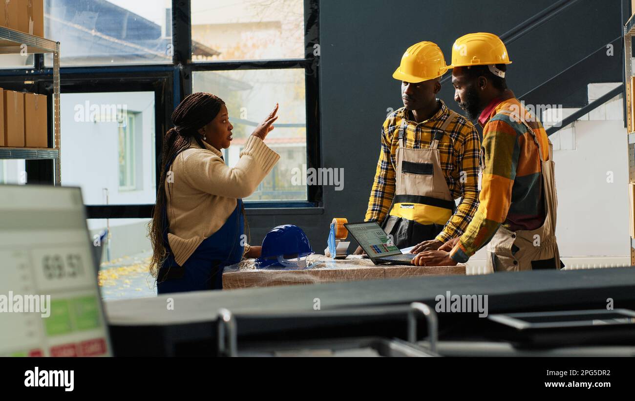 Team people doing quality control hi-res stock photography and images ...