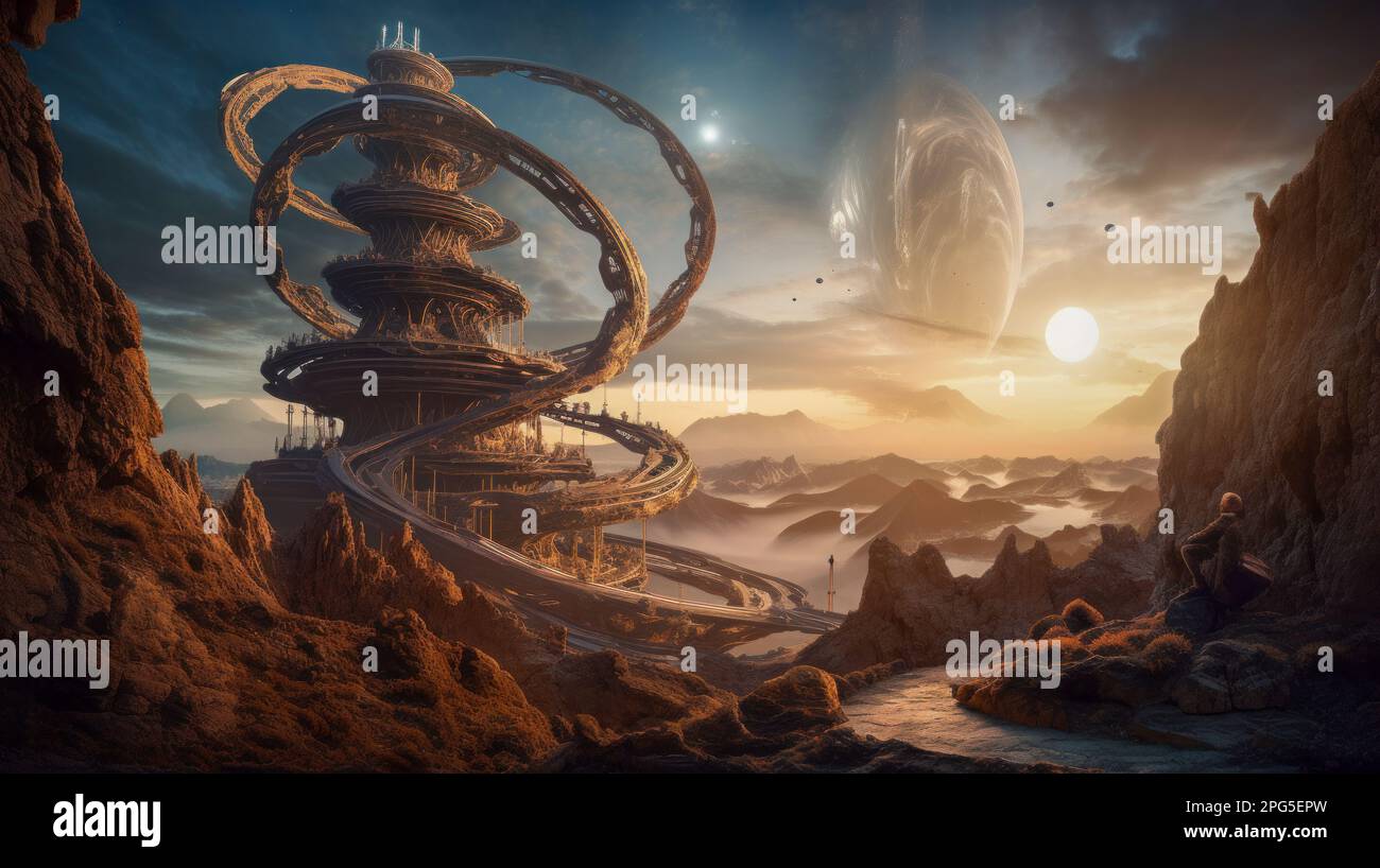 Sci fi inspired hi-res stock photography and images - Alamy