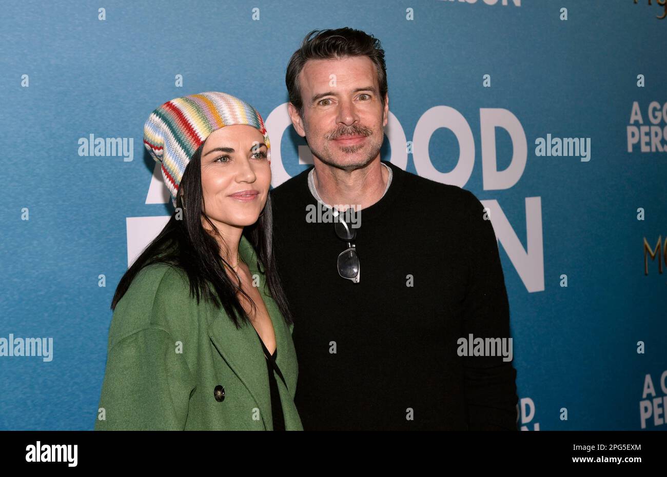 Marika Dominczyk, left, and Scott Foley attend a special screening of ...