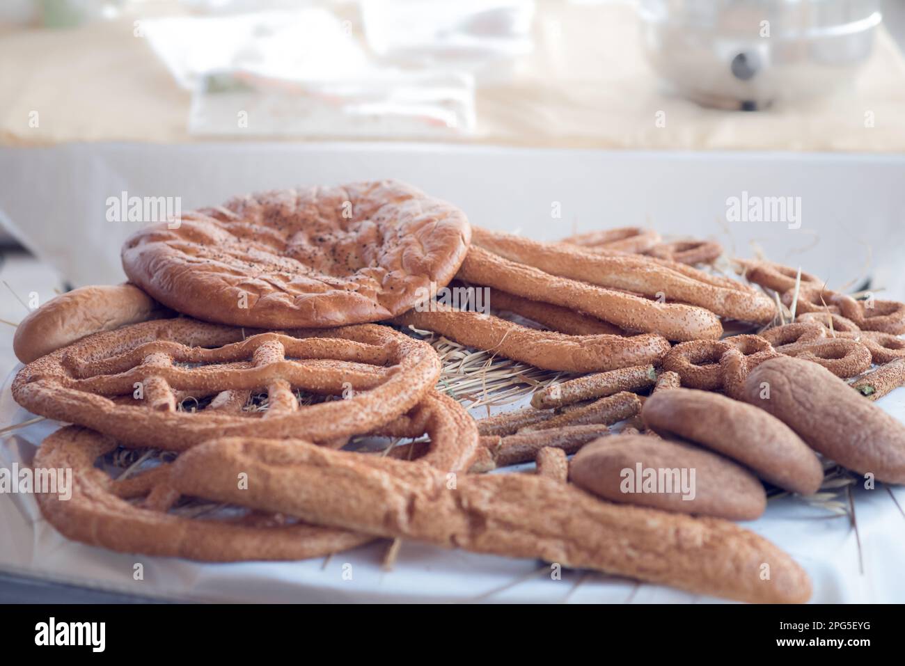 various types of bread Stock Photo - Alamy