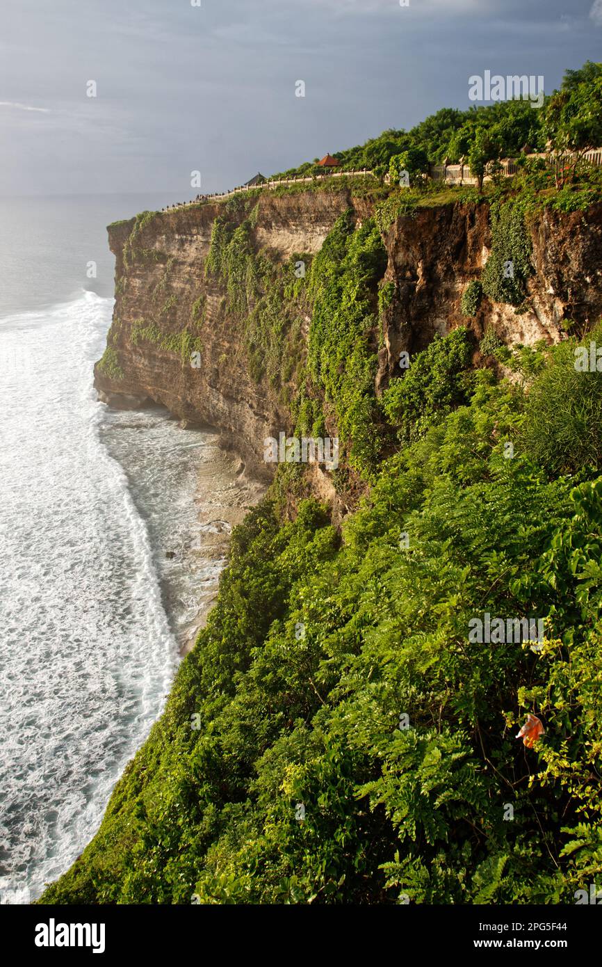 Shoreline near Uluwatu Temple, South Bali, Indonesia Stock Photo - Alamy