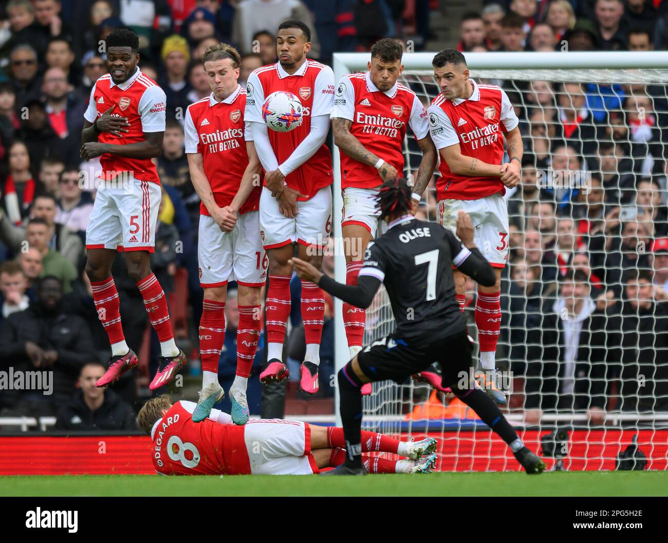 London, UK. 19th Mar, 2023. 19 Mar 2023 - Arsenal v Crystal Palace ...