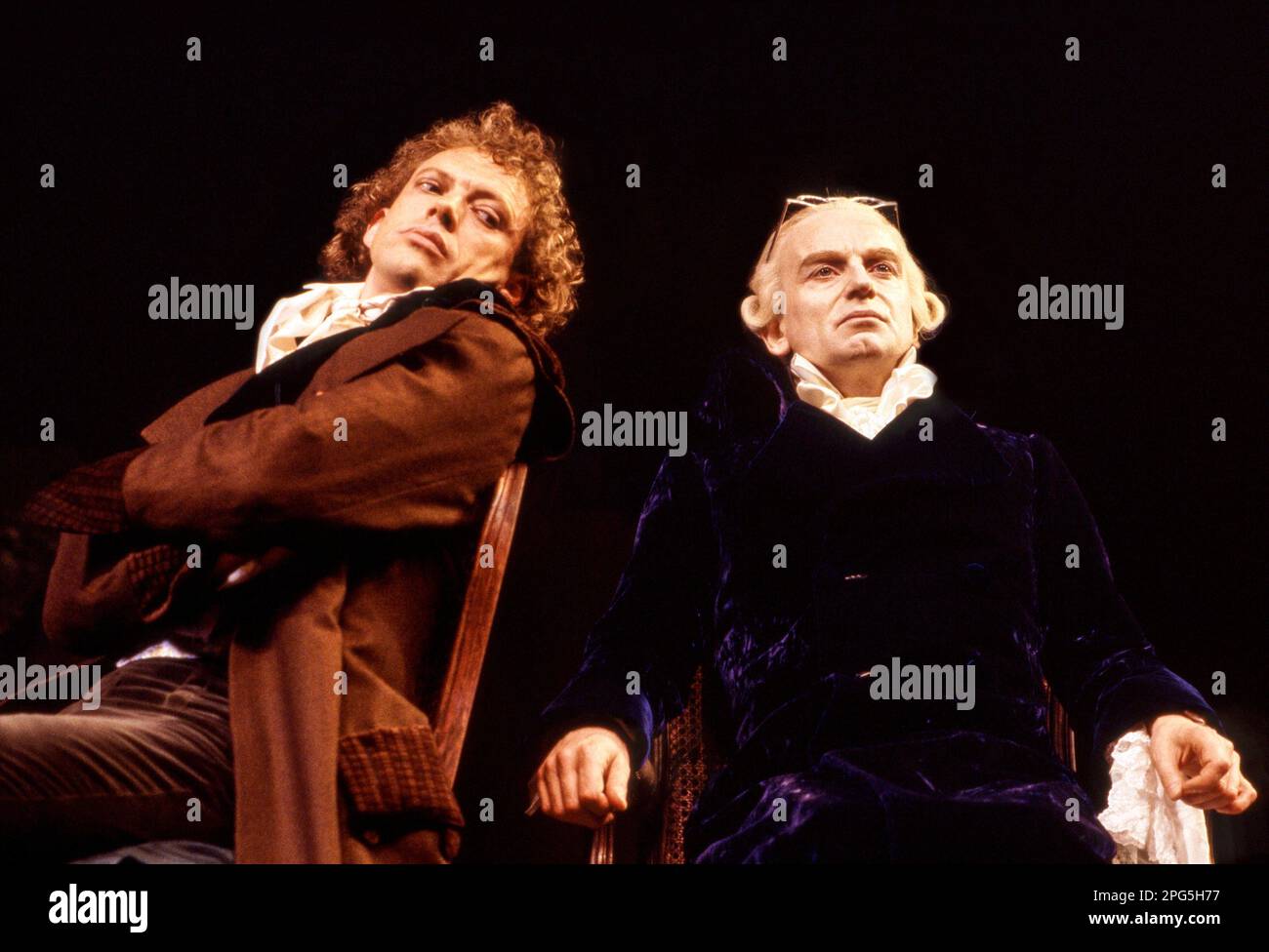 l-r: Hilton McRae (Antoine Saint-Just), Ian McDiarmid (Maximilien ...