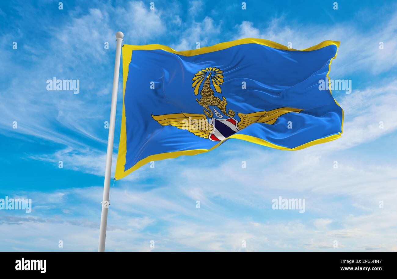 official flag of Commander-in-Chief of the Royal Thai Air Force ...