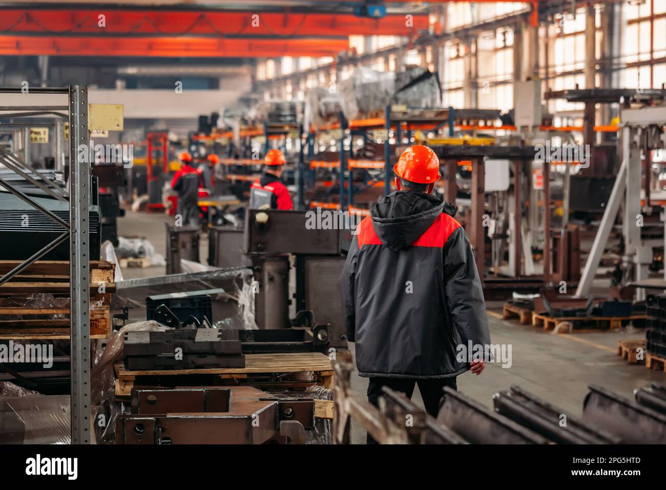Large industrial warehouse hi-res stock photography and images - Alamy