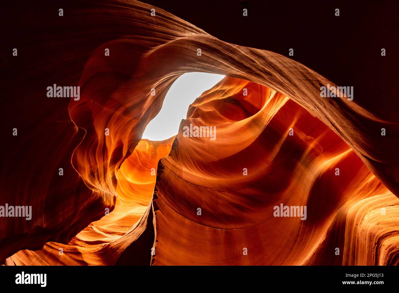 Antelope Canyon is a slot canyon in Page, Arizona. It has been shaped ...