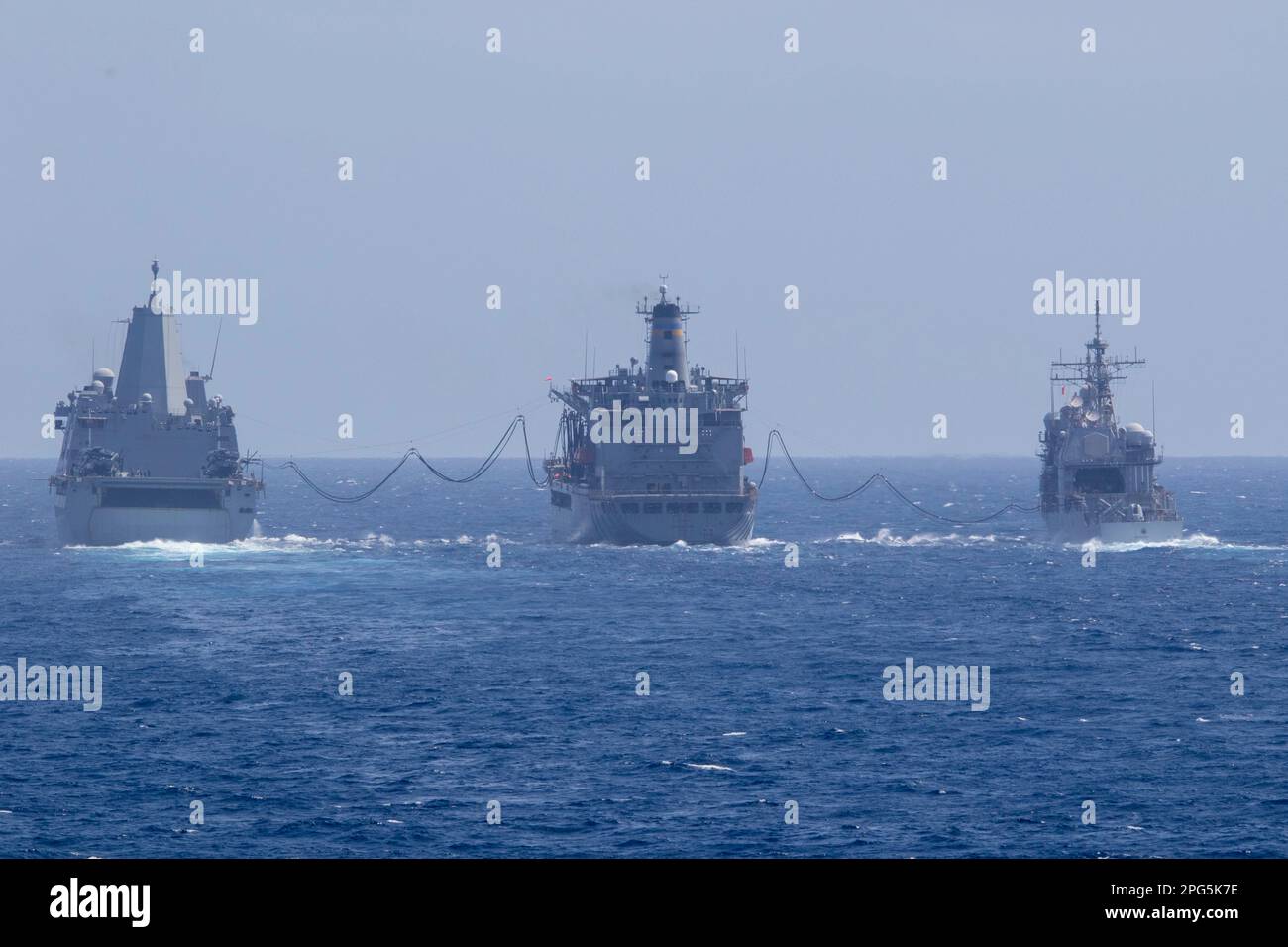 EAST CHINA SEA (March 17, 2023) – Henry J. Kaiser class underway ...