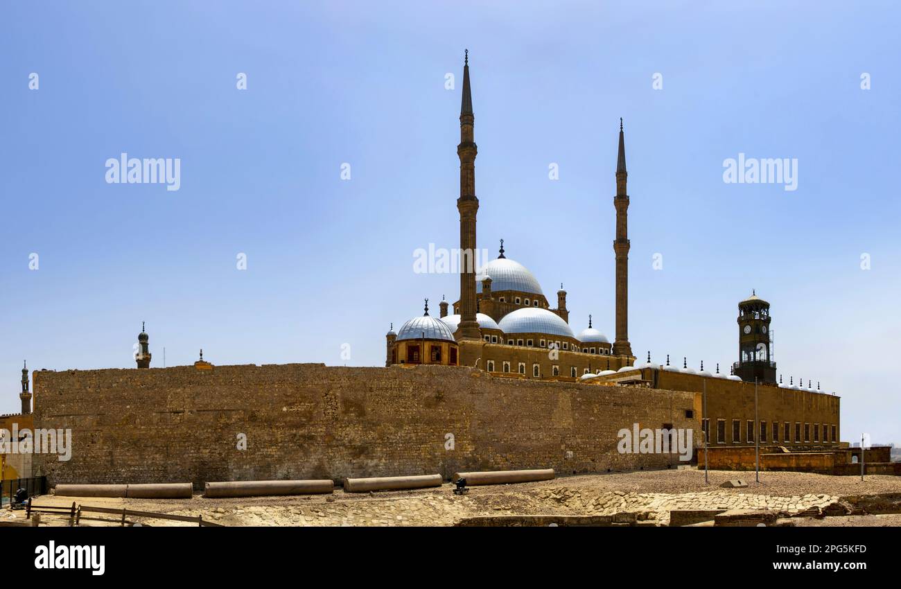 Great Mosque of Muhammad Ali Pasha in Cairo Stock Photo - Alamy