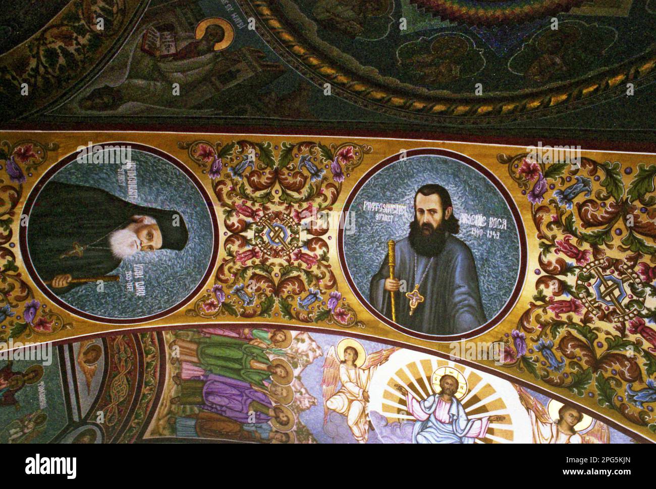 Brasov County, Romania, approx. 1999. The historical church of Sâmbăta ...