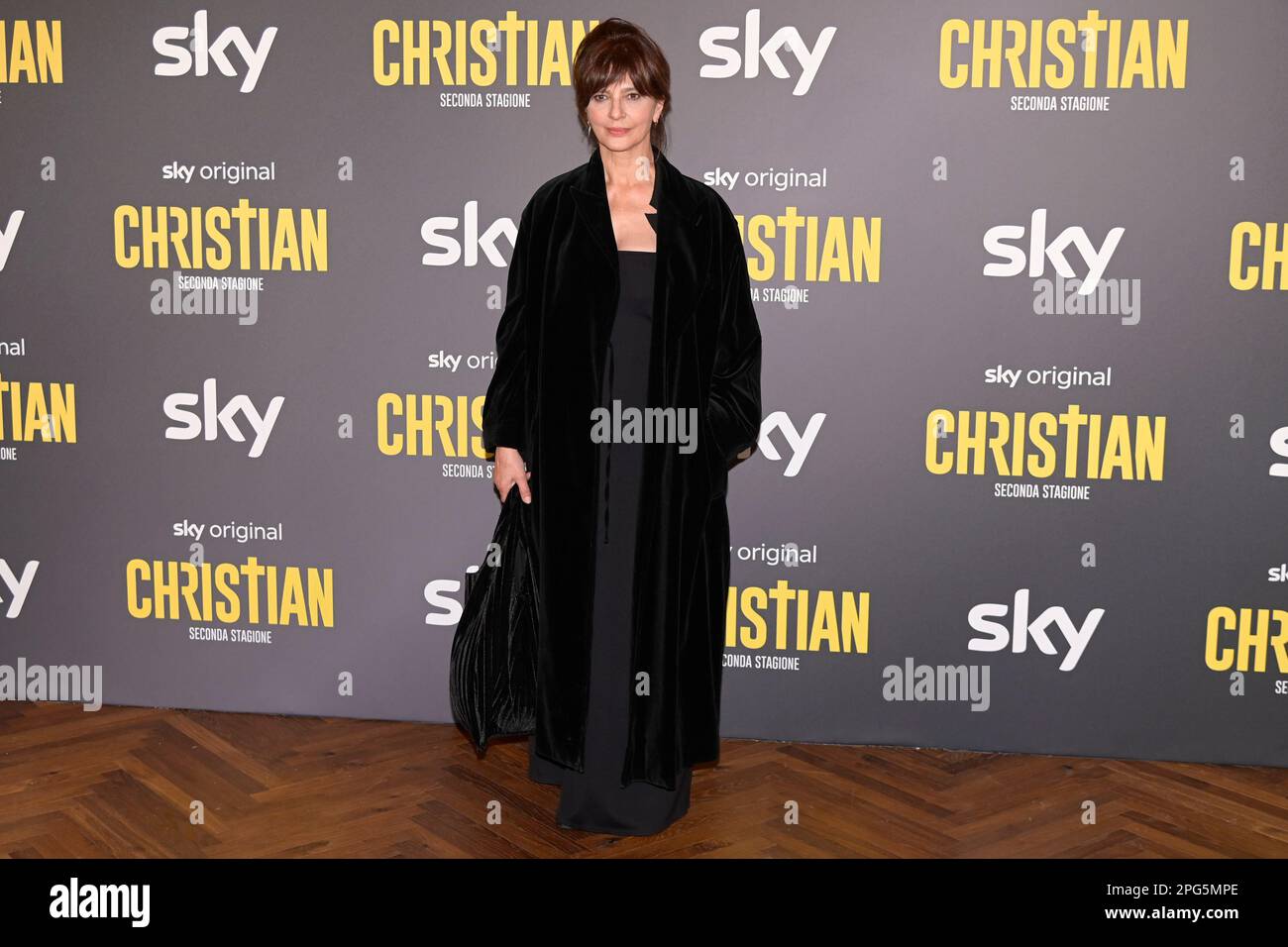 Rome, Italy. 20th Mar, 2023. Laura Morante attends the red carpet of ...