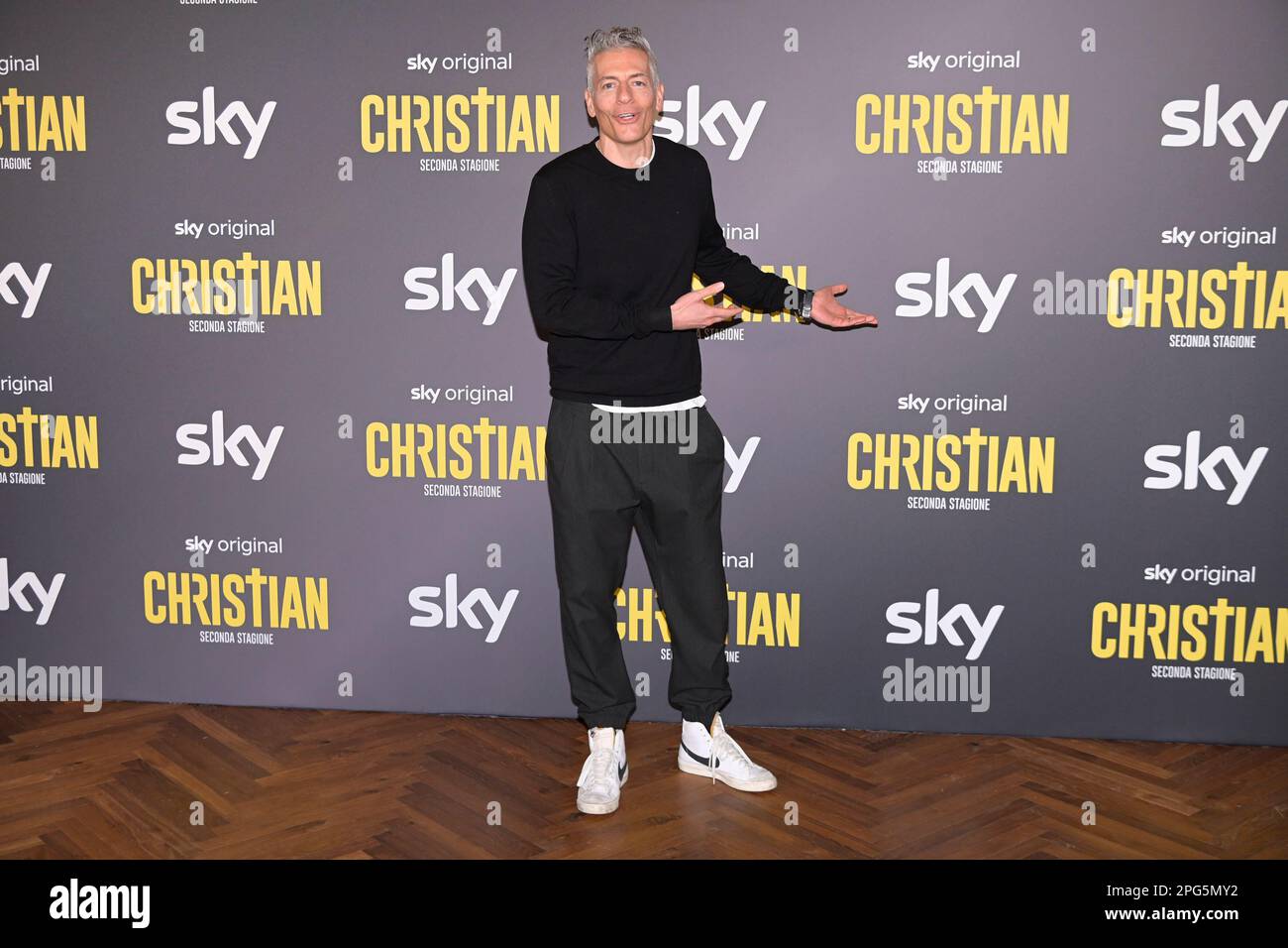 Rome, Italy. 20th Mar, 2023. Giovanni Vernia attends the red carpet of ...