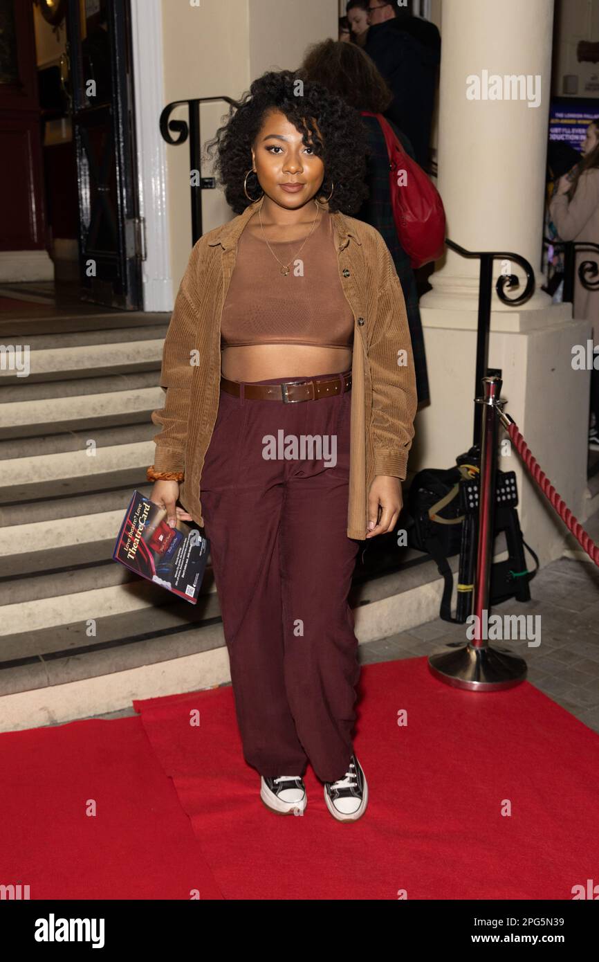 Guests attend The King and I play press night at New Wimbledon Theatre ...