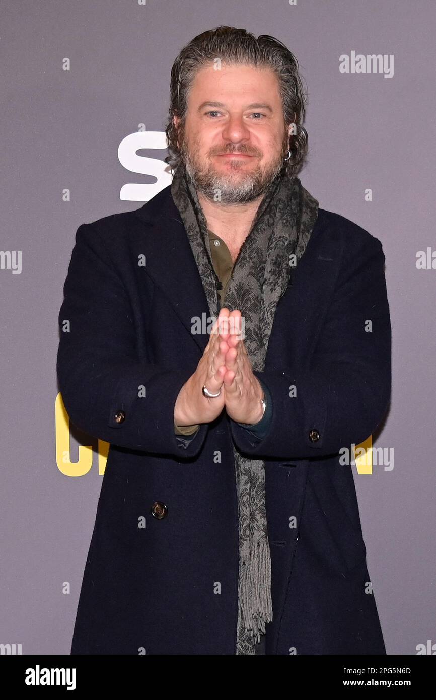 Rome, Italy. 20th Mar, 2023. Edoardo Pesce attends the red carpet of ...