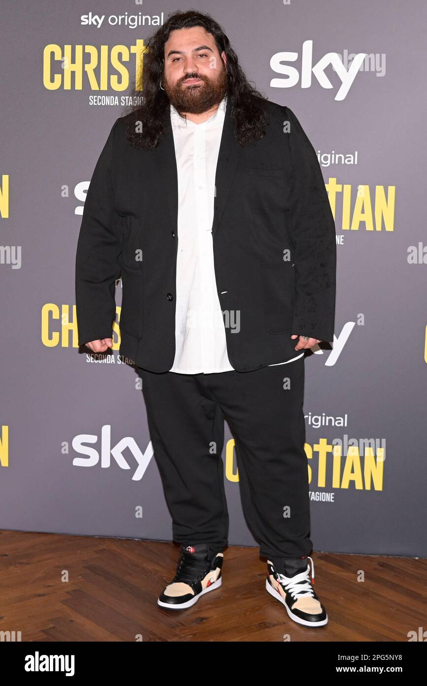 Rome, Italy. 20th Mar, 2023. Francesco Giordano attends the red carpet ...