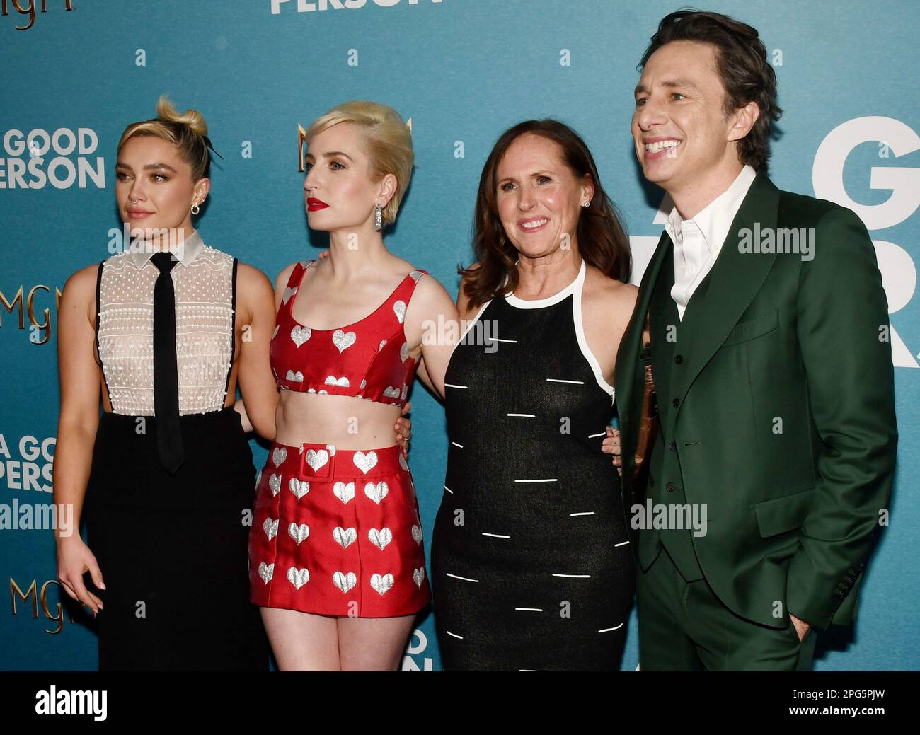 New York, NY, USA. 20th Mar, 2023. Florence Pugh, Zoe Lister-Jones ...